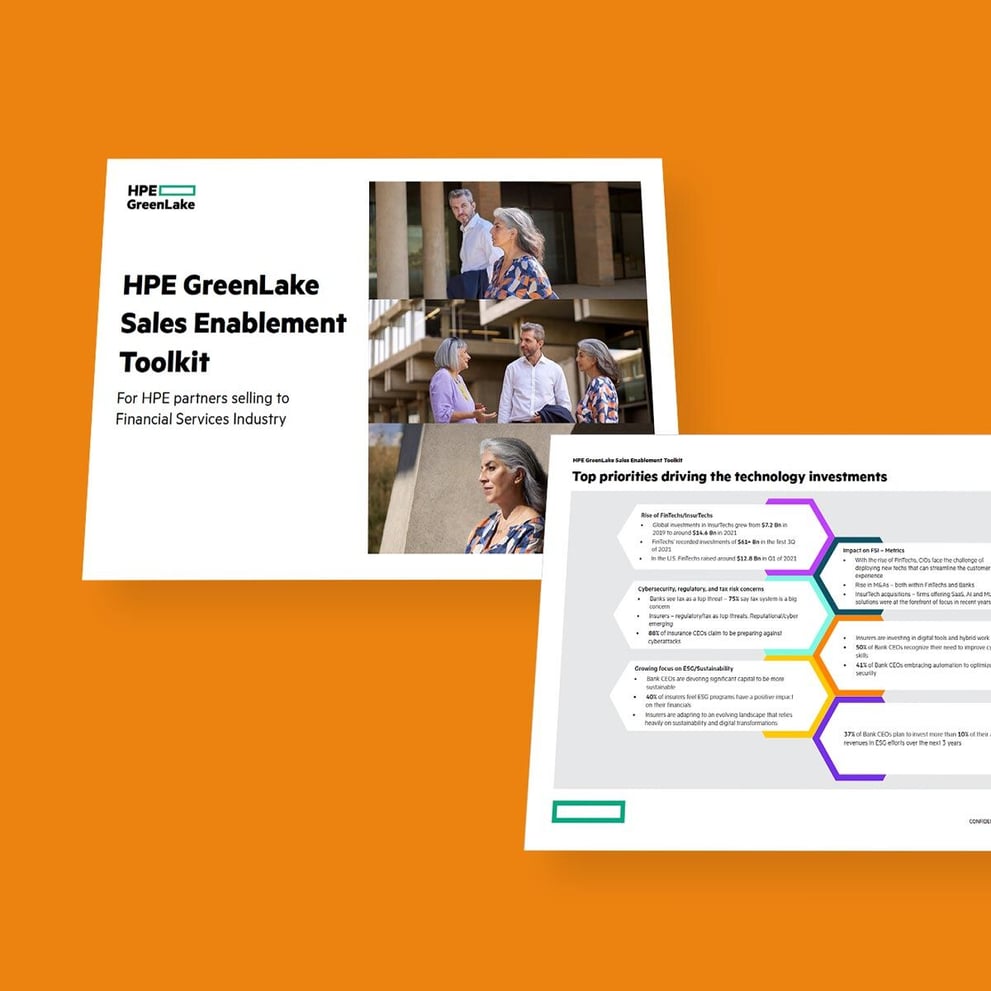Helping HPE partners seal the deal